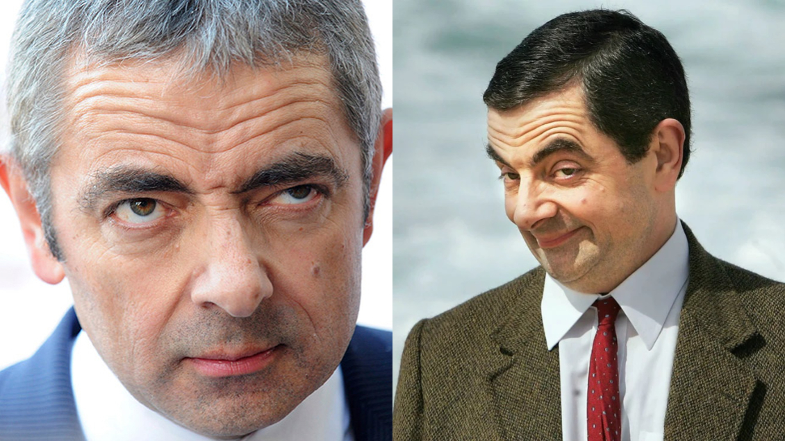 El destacado actor de Mr. Bean y Blackadder Rowan Atkinson, festeja sus ...