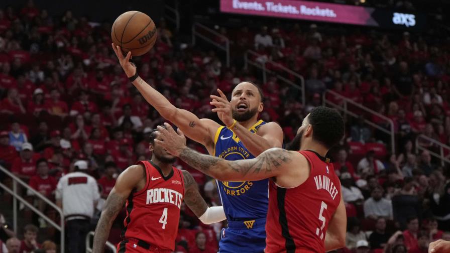 Curry lidera con 31 puntos victoria de Warriors sobre Rockets en primer juego de serie playoffs ...